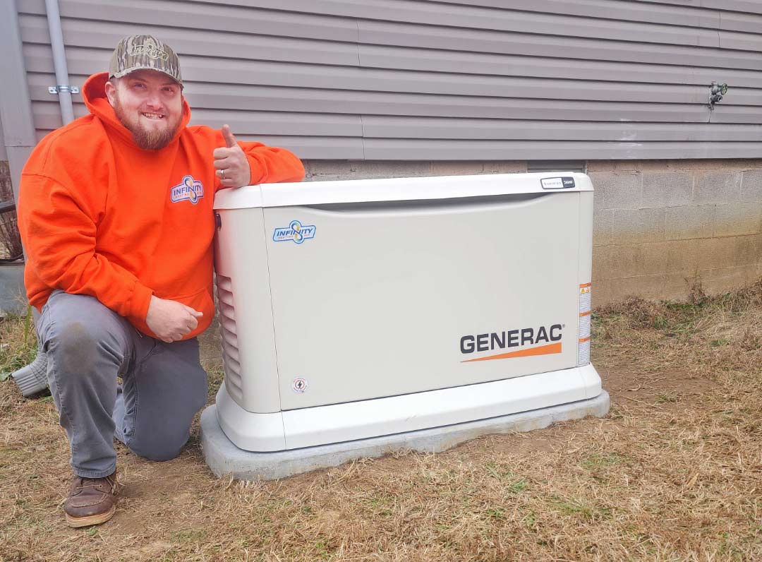 Generator Maintenance - Infinity Heating and Air Conditioning
